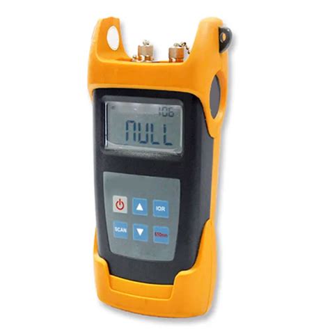 optical fiber range with vfl tester 60km range rugged and portable