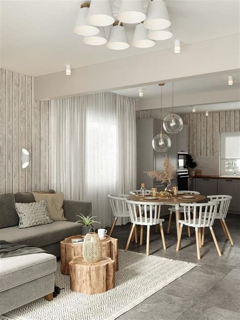 Проект дома в скандинавском стиле с мебелью ИКЕА