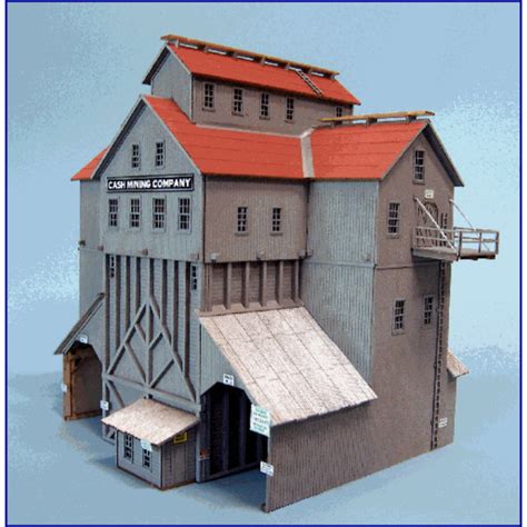 Blair Line 186 Cash Mine Works Ore House Kit 7 12 X 8 12 187 X 213cm Ho Scale