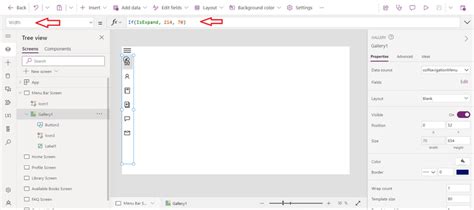 Create A Responsive Menu Navigation Bar In Canvas Power Apps Using Gallery Control