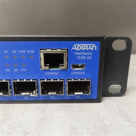 Adtran Netvanta 1550 24 24 Port Gigabit Networking Switch 17101524f1 Ebay