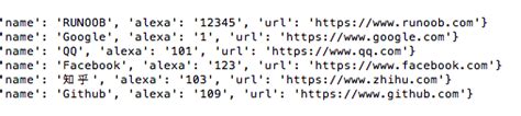 Python Mongodb 删除数据 菜鸟教程