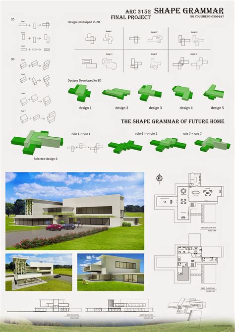 Ng You Sheng Architecture Portfolio Shape Grammar