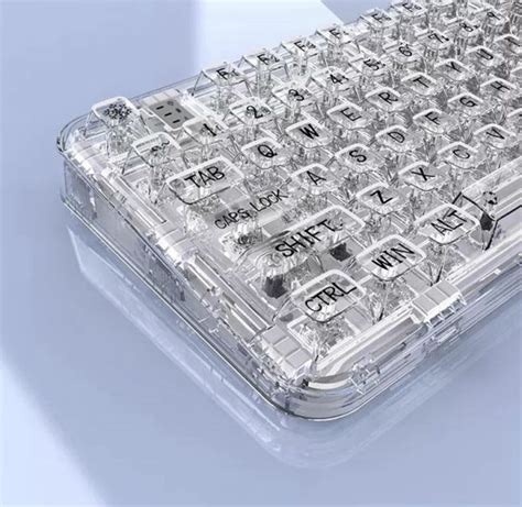 Coolkiller 北极熊 Ck75 全透明机械键盘 博派创意礼品小铺