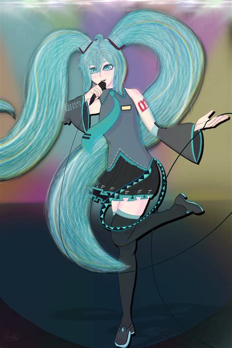 Hatsune Miku Print Etsy