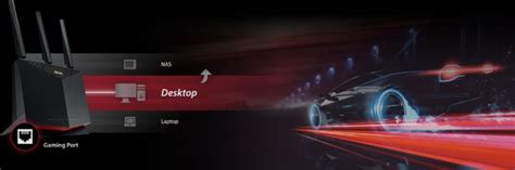 ASUS AX5700 Dual Band Wi Fi Gaming Router RT AX86U