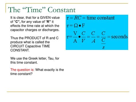 Ppt Rc Resistor Capacitor Circuits Powerpoint Presentation Free Download Id751901