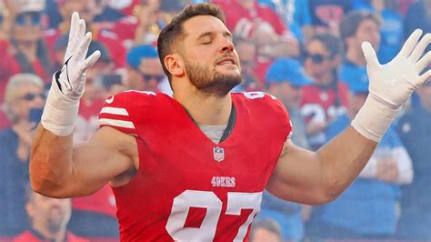 2024 Super Bowl 49ers Nick Bosa Starts Super Bowl Trash Talk Takes