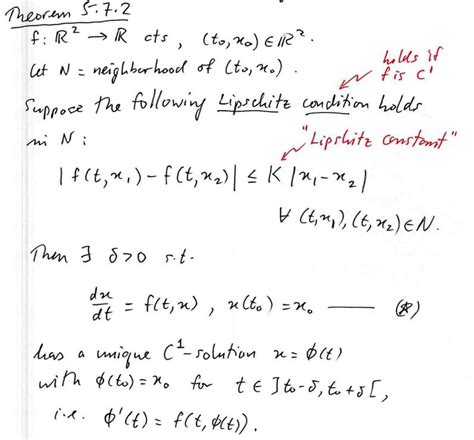 Real Analysis Proof Of An Application Of The Contraction Mapping