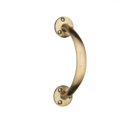 Heritage Brass V1140 Victorian Bow Handle Satin Brass