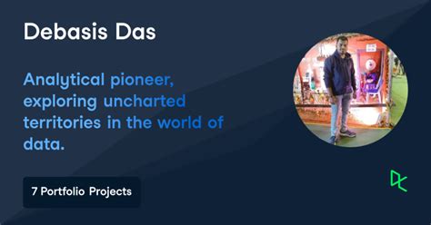 Debasis Das On Linkedin Debasis Dass Data Portfolio Datacamp