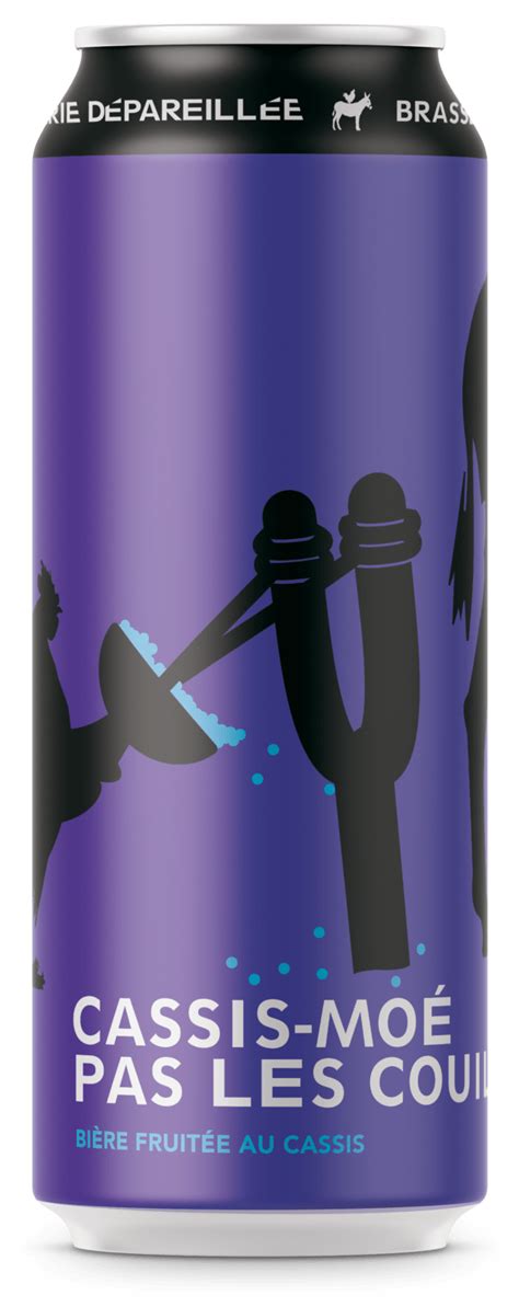 Cassis Moé Pas Les Couilles Brasserie Dépareillée