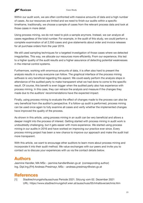 Auditing With Process Mining Ieee Task Force On Process Mining