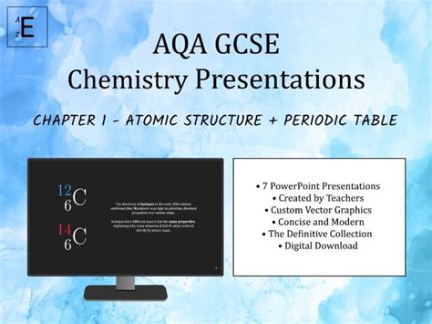 Aqa Gcse Chemistry Presentations Chapter 1 Atomic Structure And The