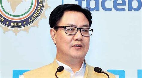 Kiren Rijiju Do Not Level Wild Allegations Give Proof Law