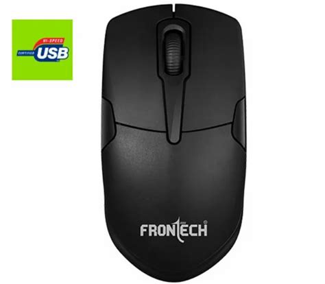 Black Frontech Optical Mouse Ms At Best Price In Bengaluru Id