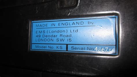 MATRIXSYNTH EMS Synthi KS SN 4867