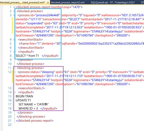 Sql Server Lock 透過擴充事件找鎖定的物件以及被誰blocking 史丹利好熱 點部落