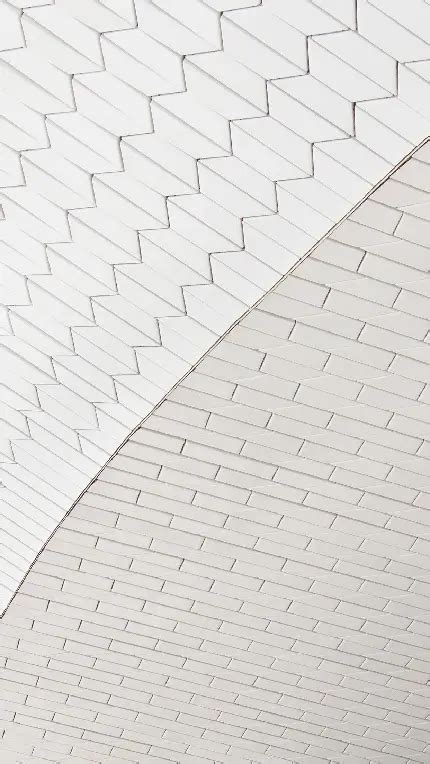 عکس دیوار آجری سفید با کیفیت بالا برای زمینه گوشی اندروید