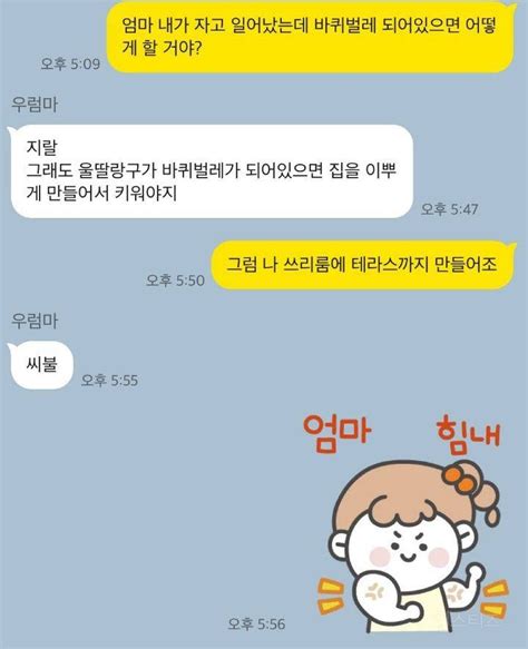 엄마 내가 바퀴벌레가 되어 있으면 어떡할거야 인스티즈instiz 이슈 카테고리