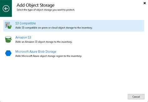 Step 1 Launch New Object Storage Wizard User Guide For Microsoft Hyper V