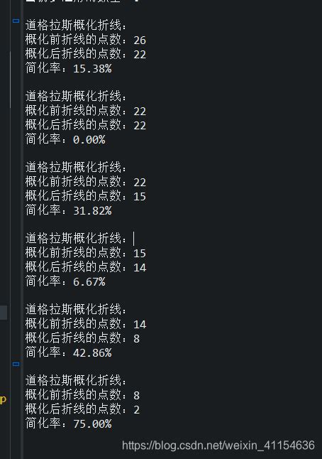 gis算法基础（九）矢量压缩算法 道格拉斯普克算法 csdn博客