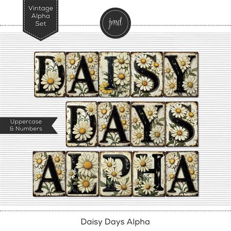 Daisy Days Alpha Digital Art