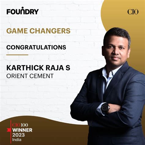 karthick raja s on linkedin cio100 innovation technologyleadership