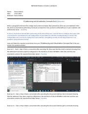 NETW260 Module 2 Report 1 2021 Docx NETW260 Module 2 Practice Lab Report Name Karen Villaruz