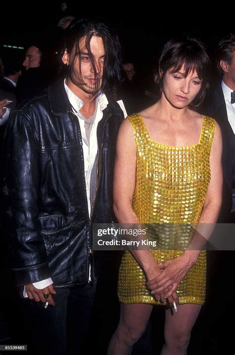 Johnny Depp And Ellen Barkin News Photo Getty Images