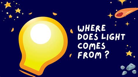 Where Does Light Come From Worksheet Learn With Ashaz