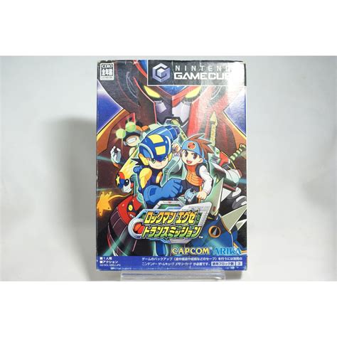 耀西 二手 純日版 任天堂 Gc Ngc 洛克人 Exe Transmission 含稅附發票 蝦皮購物