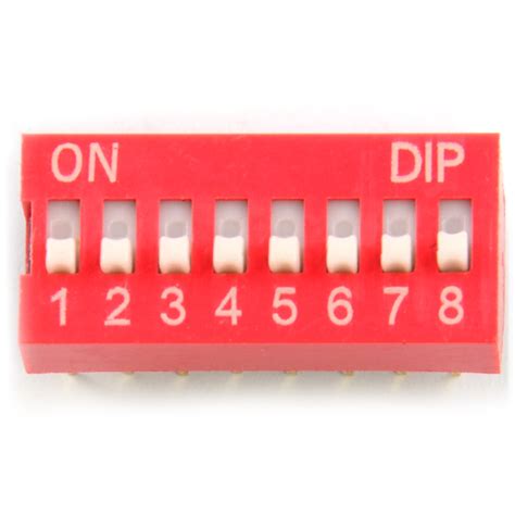 8 Position Dip Switch Buy In Australia Ce05213 Core Electronics