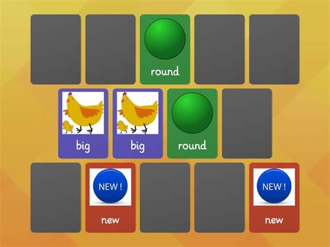 Adults Unit Matching Sizes Ans Shapes Matching Pairs