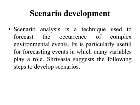 Environmental Analysis And Forecasting Pptx Environmental Services
