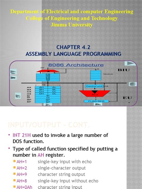 Chapter 42 Introduction To Assembly Language Pdf String Computer