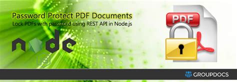 Put Password In Pdf File Save Pdf File With Password Using Nodejs
