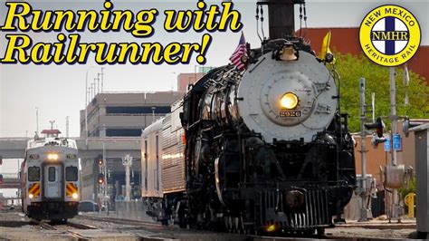 Running Along Side Railrunner 3 Years In Operation Youtube