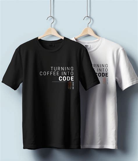 Turning Coffee Into Code Unisex Classic T Shirt Black
