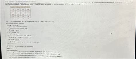 Solved You May Need To Use The Appropriate Technology To