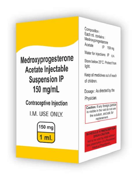 Medroxyprogesterone Acetate Injection Manufacturers In India