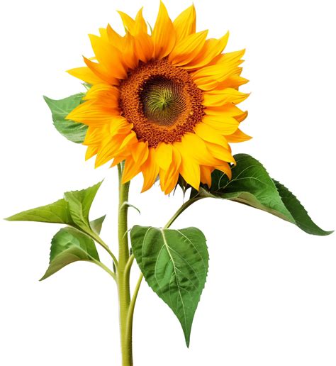 Sunflower With 24865596 Png