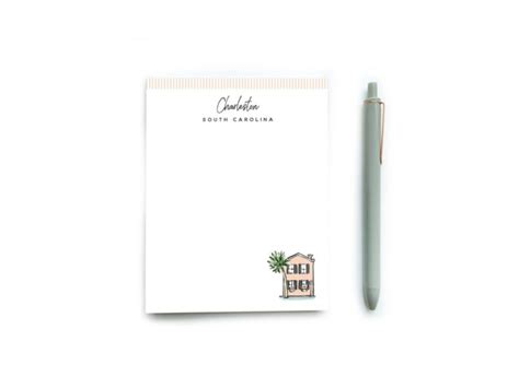 Texture Design Co The Charleston Notepad Old Whaling Company