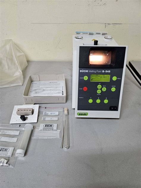 Büchi B 545 Melting Point Analyzer Labmakelaar Benelux