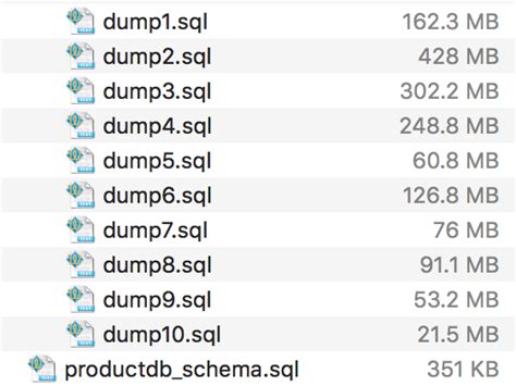 Mysql What Dump File Options Or Mariadb Setting Is Slowing Down The Load Of Data Database