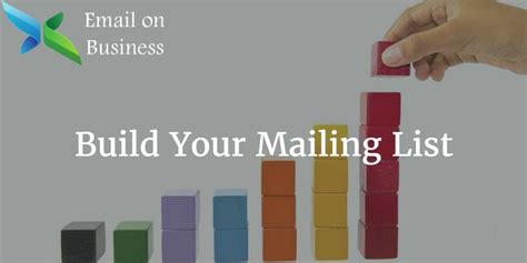 Build Your Own Mailing List With Email On Business