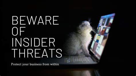 Understanding Insider Threats A Growing Cybersecurity Challenge