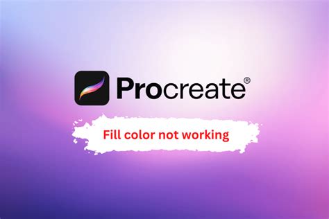 Fix Procreate Fill Color Not Working Techcult