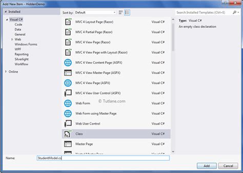 Create Or Use Hidden Fields In Aspnet Mvc With Html Helpers Example