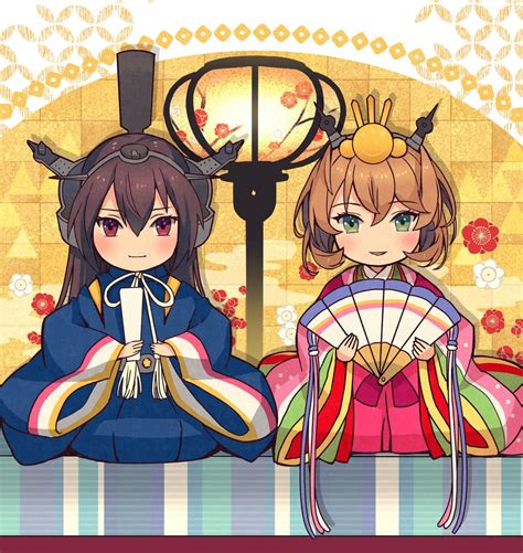 Nagato And Mutsu Kantai Collection Drawn By Kasumiskchkko Danbooru